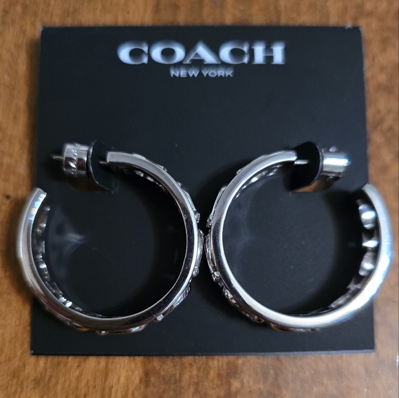 Coach | Jewelry | Coach Hoop Earrings | Poshmark